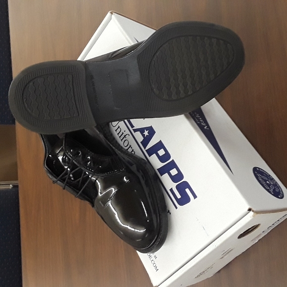 Capps | Shoes | Capps Airlight Uniform Footwear Oxford High Shine Mens ...